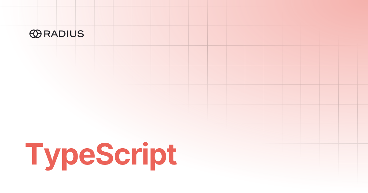 TypeScript | Radius